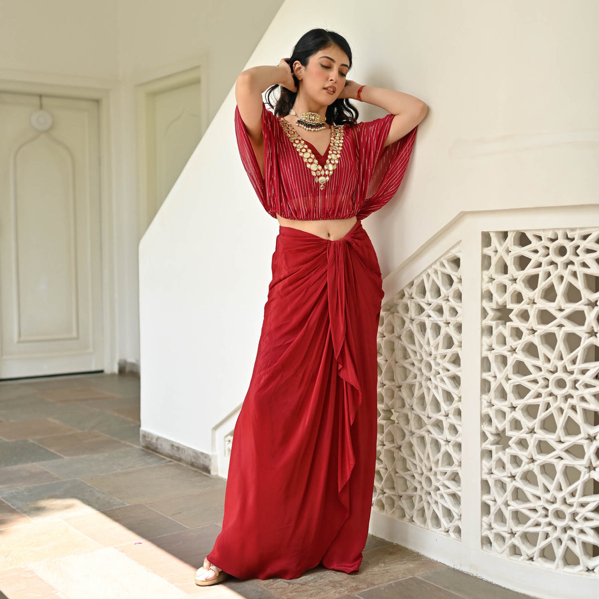 MOLI DHOTI SET – UrbanStree